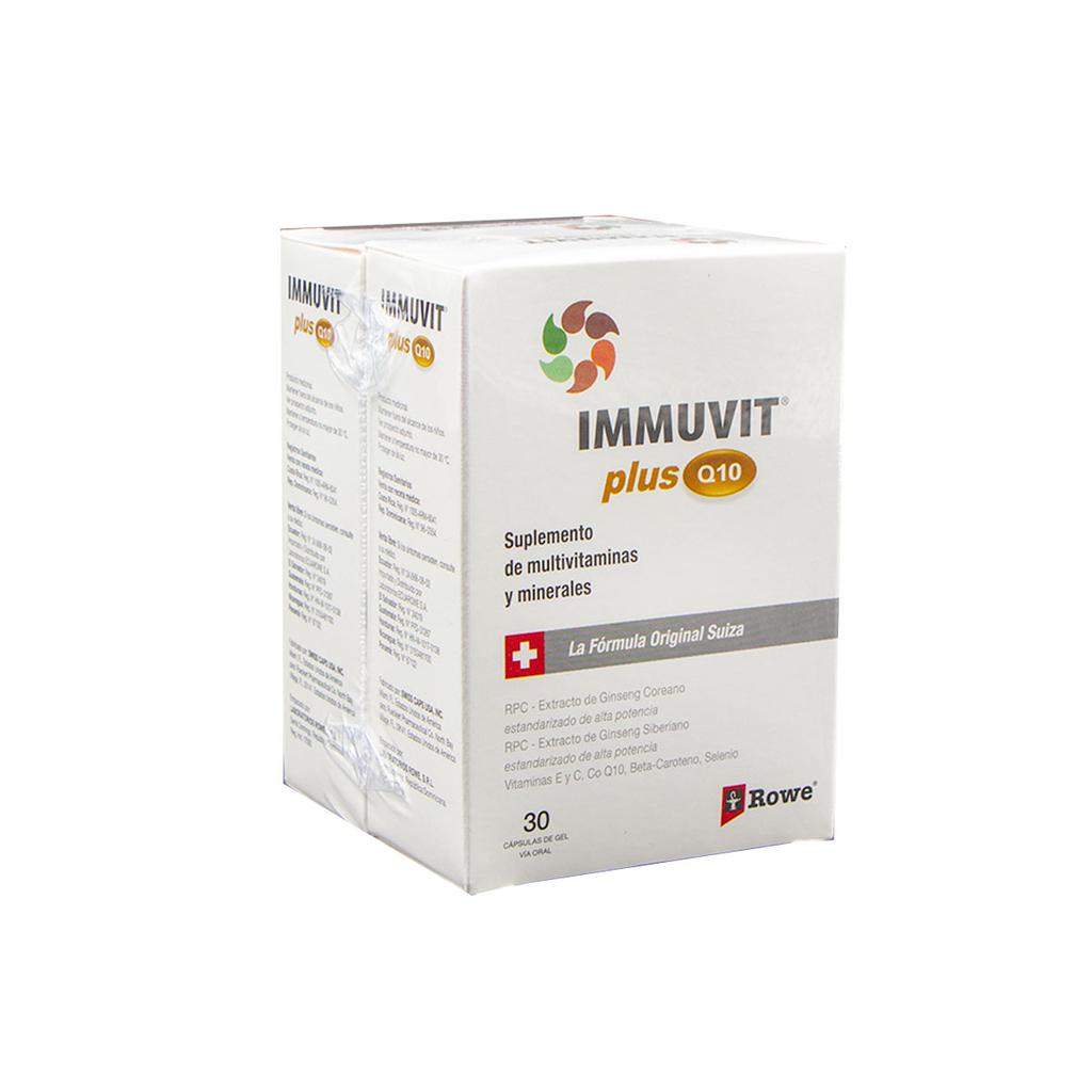 Immuvit Plus Q10 Suplemento Nutricional con Amplia Variedad de ...