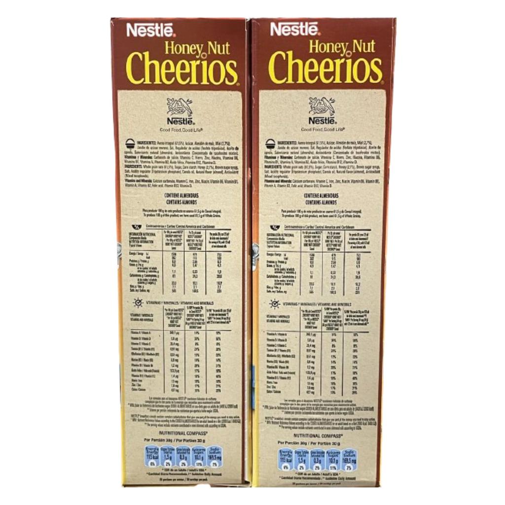Etiqueta Nutricional De Cheerios