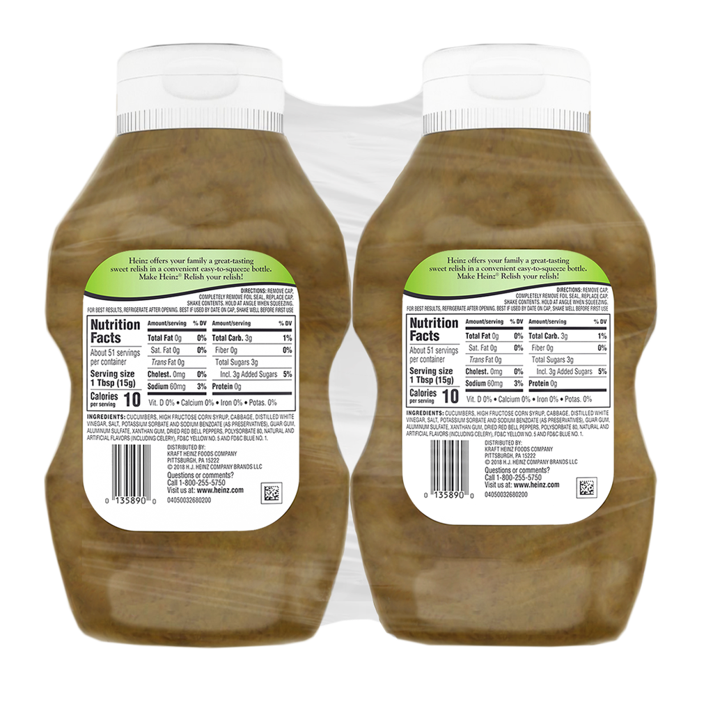 heinz sweet relish 26 oz