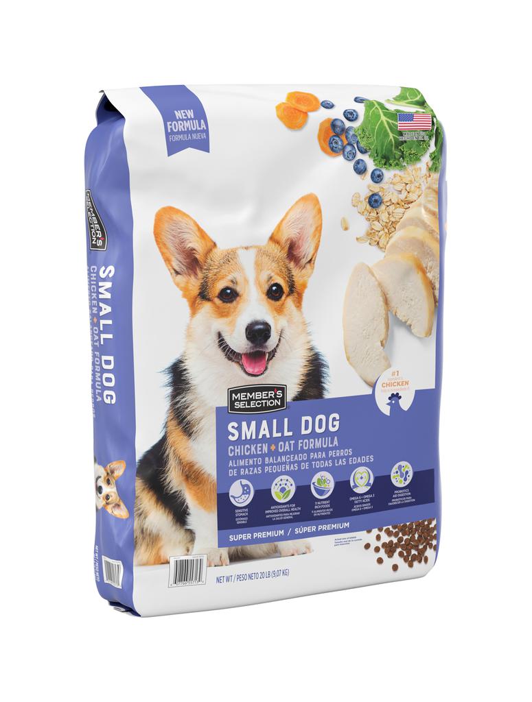 Member's Selection Small Breed Dog Food Oat and Chicken Flavor 9.07 kg ...