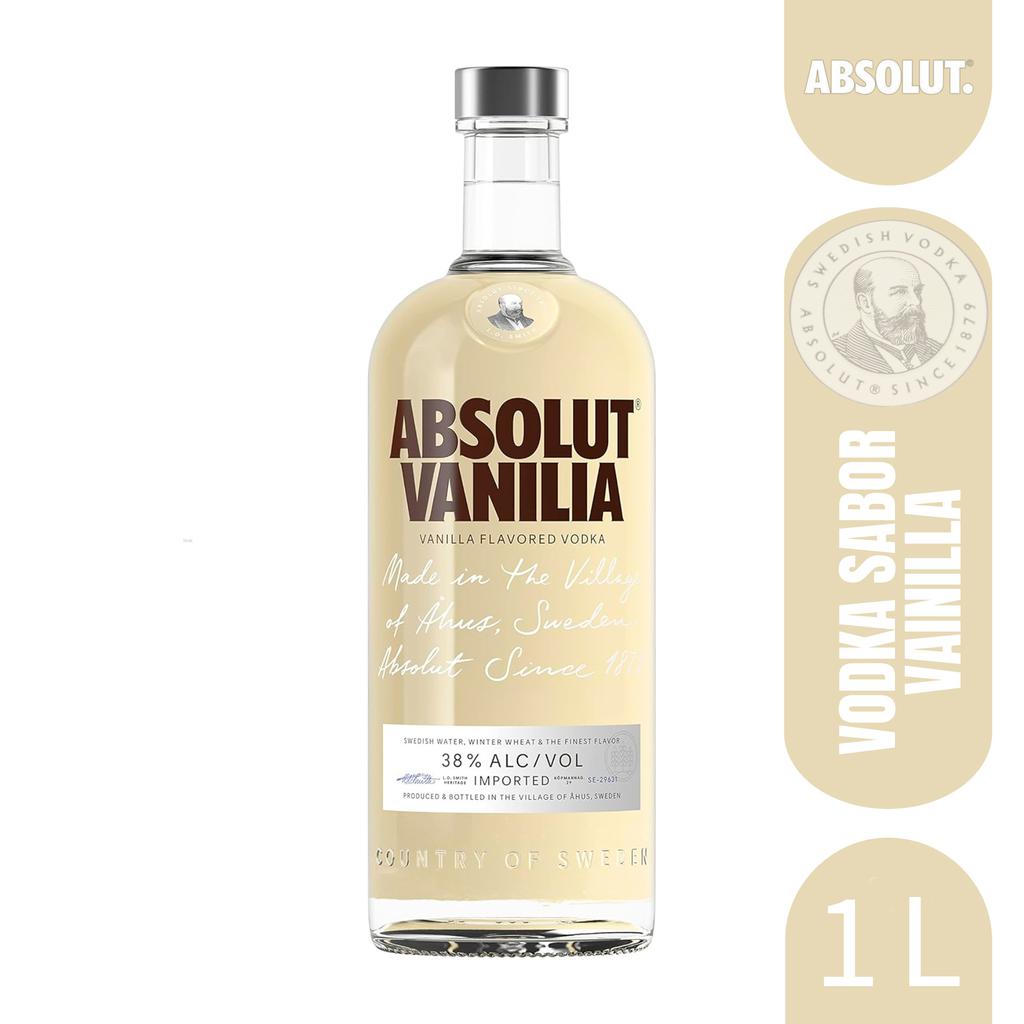 Absolut Vodka Vanilla Flavor 1 L | Pricesmart | Virgin Islands, US
