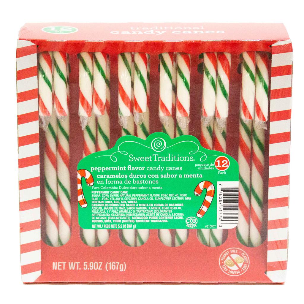 Sweet Traditions Candy Canes 4 Units / 167 g / 5.9 oz | Pricesmart ...