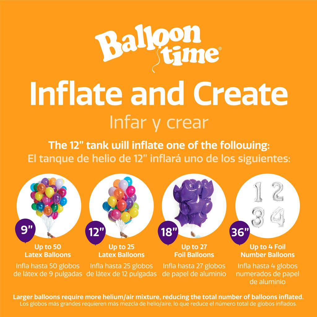 Balloon Time Jumbo Helium Tank with Balloons | PriceSmart | Colombia